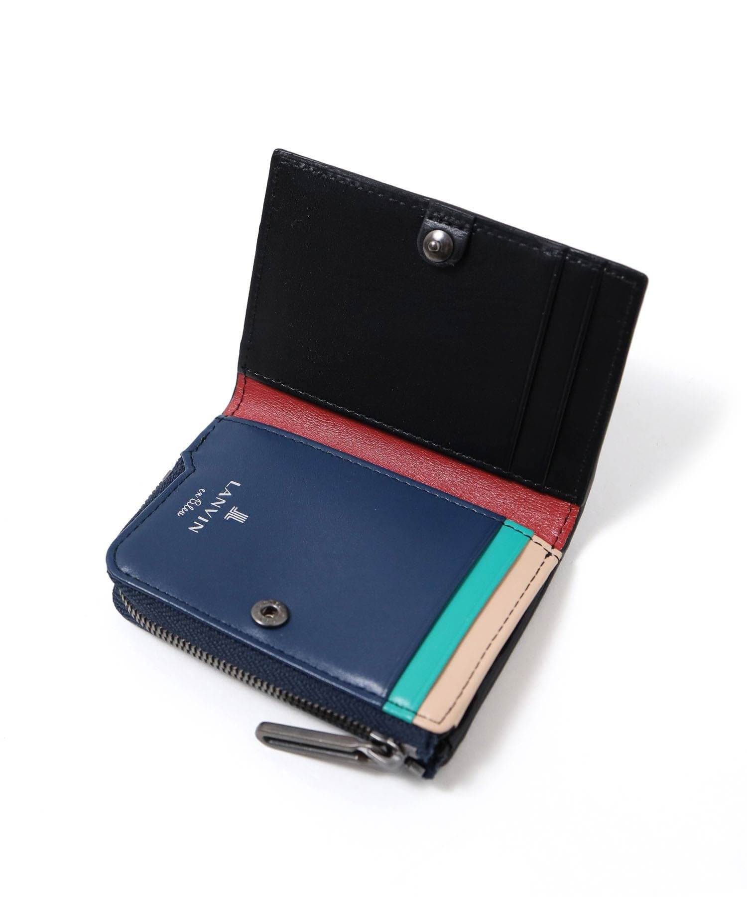 LANVIN en Bleu / ランバン オン ブルー スタンパ カードケース兼用